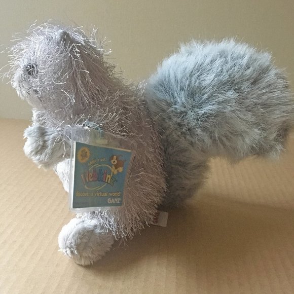 webkinz | Toys | Rare Retired Webkinz Grey Squirrel Bnwt | Poshmark